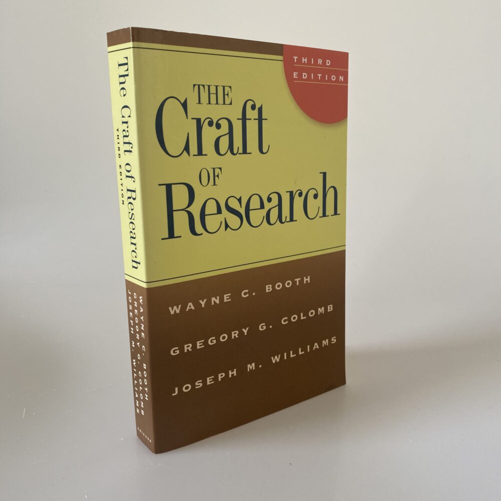 Wayne C. Booth, Gregory G. Colomb og Jospeh Williams: The Craft of ...