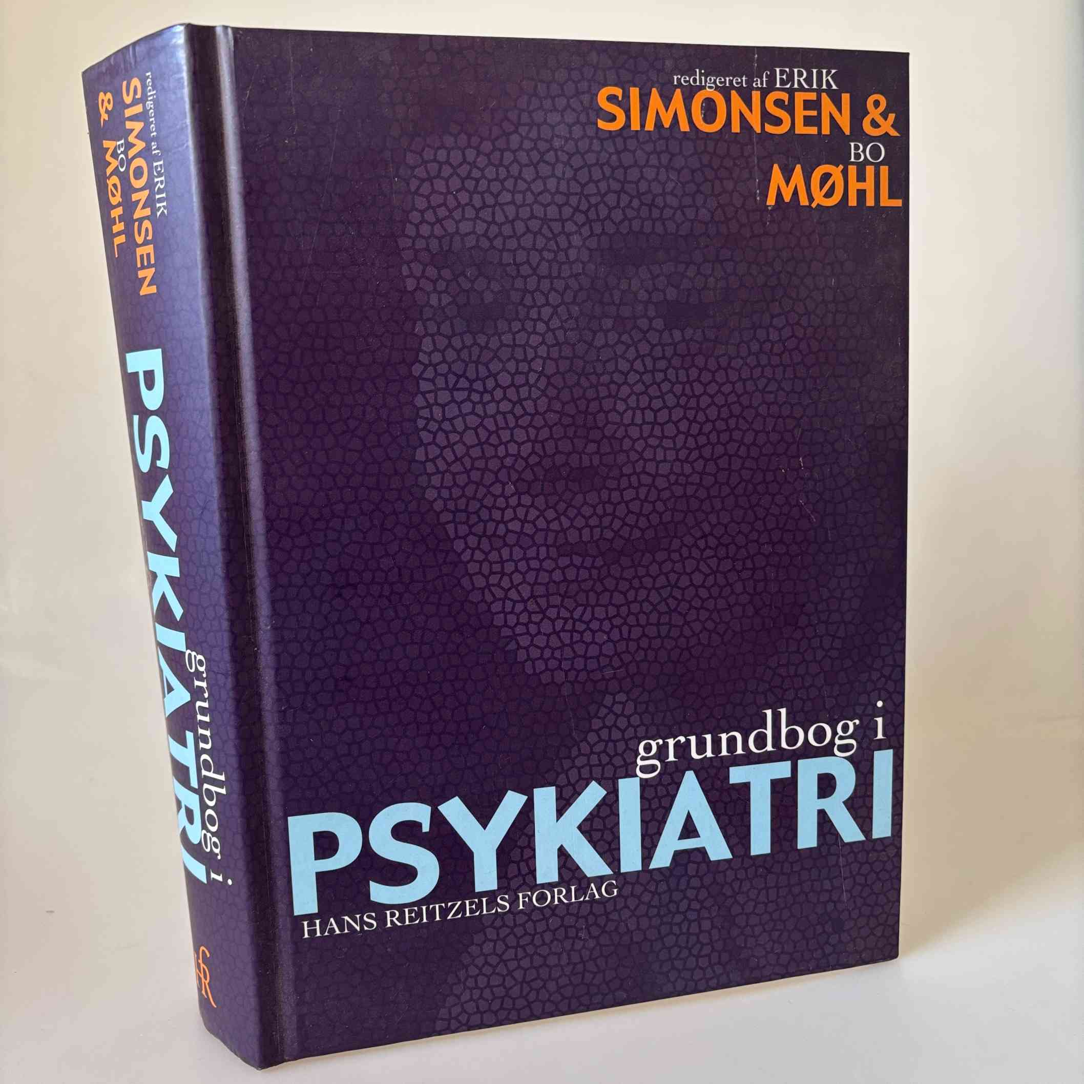 Erik Simonsen og Bo Møhl (red.): Grundbog i psykiatri | Køb brugt her - BogGaragen.dk