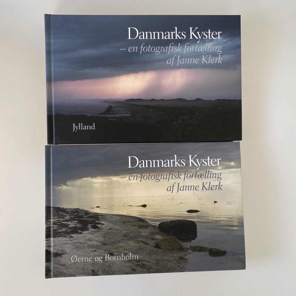 Janne Klerk: Danmarks kyster - En fotografisk fortælling - Bind 1-2 ...