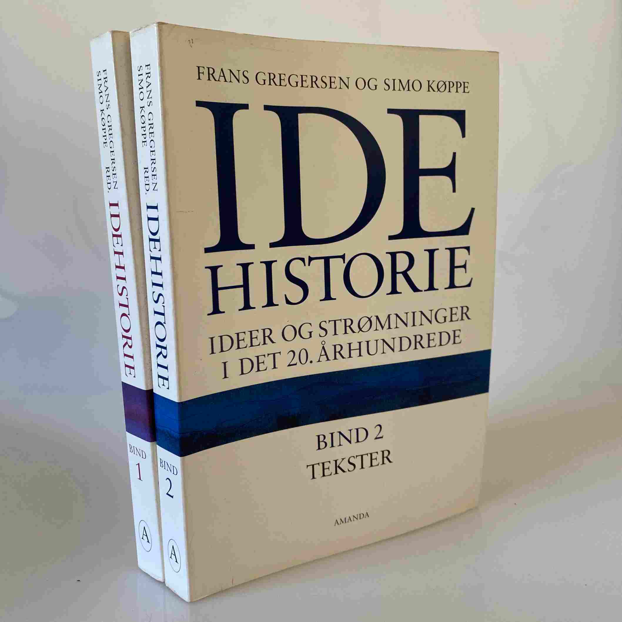 Frans Gregersen og Simo Køppe: Idéhistorie - bind 1-2 | Køb brugt her ...