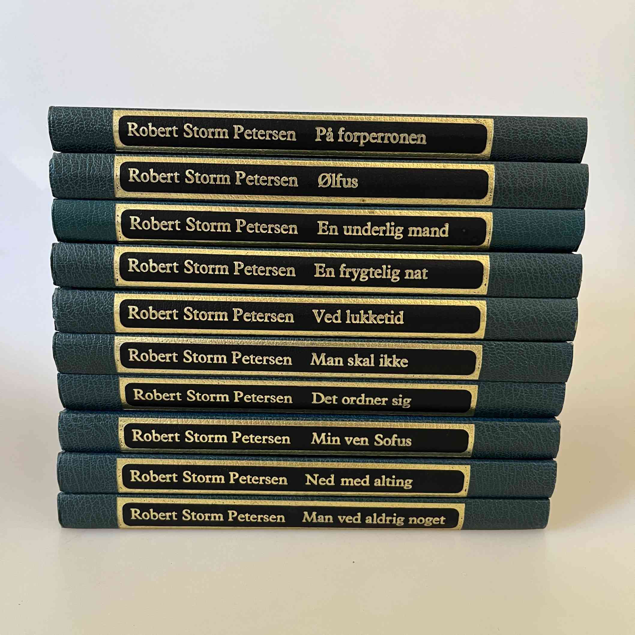 Robert Storm Petersen: Samlede fortællinger - bind 1-10, komplet serie ...