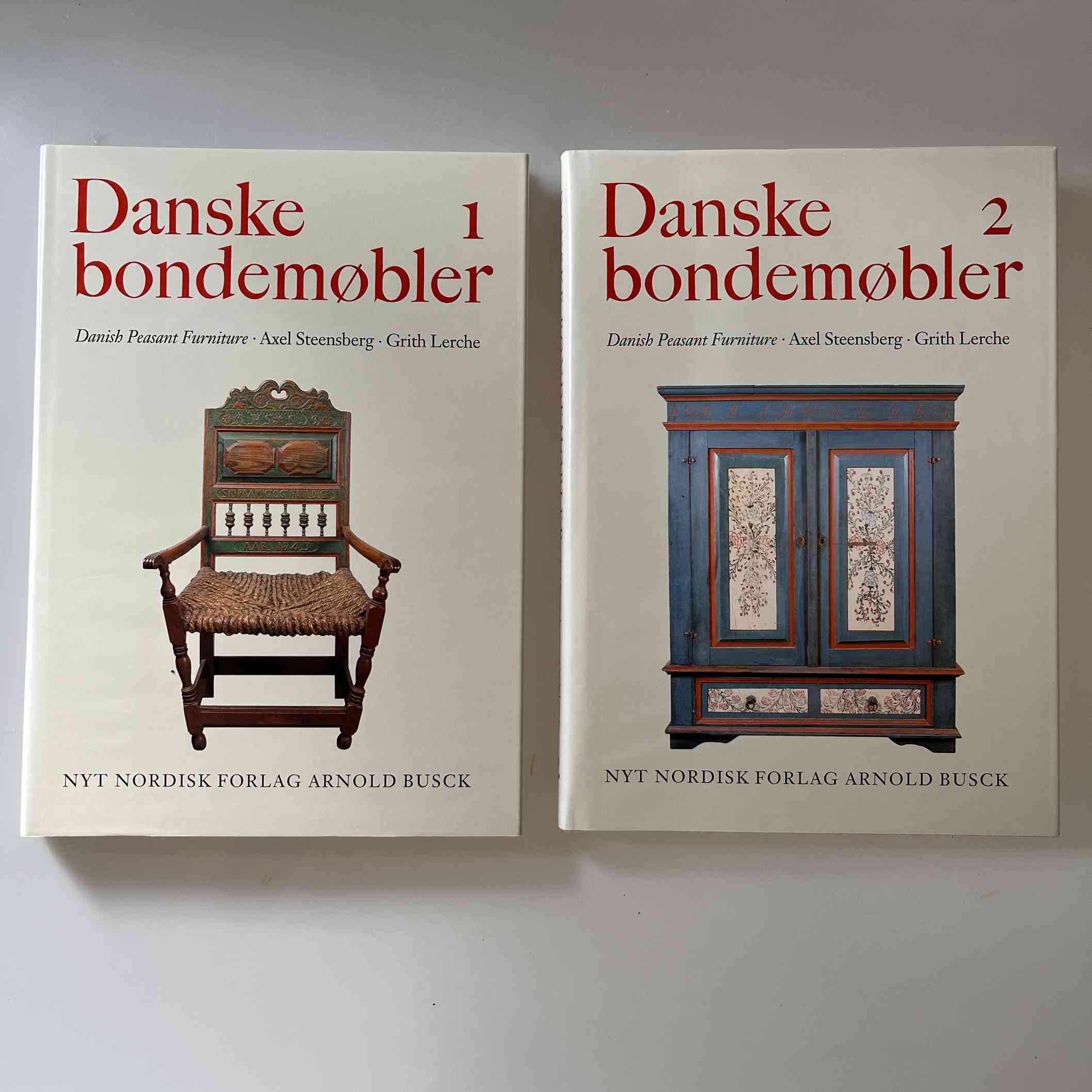 Axel Steensberg og Grith Lerche: Danske bondemøbler. Bind 1-2 | Køb ...