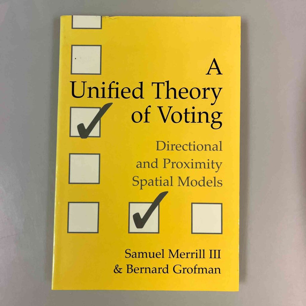Samuel Merill III og Bernard Grofman: A Unified Theory of Voting ...