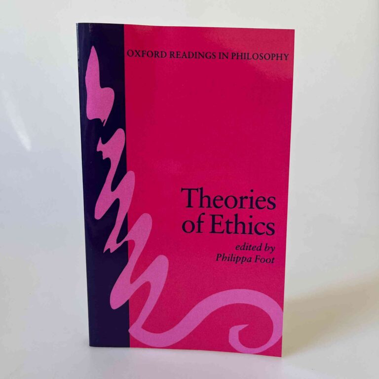 Philippa Foot (red.): Theories of Ethics | Køb brugt her - BogGaragen.dk