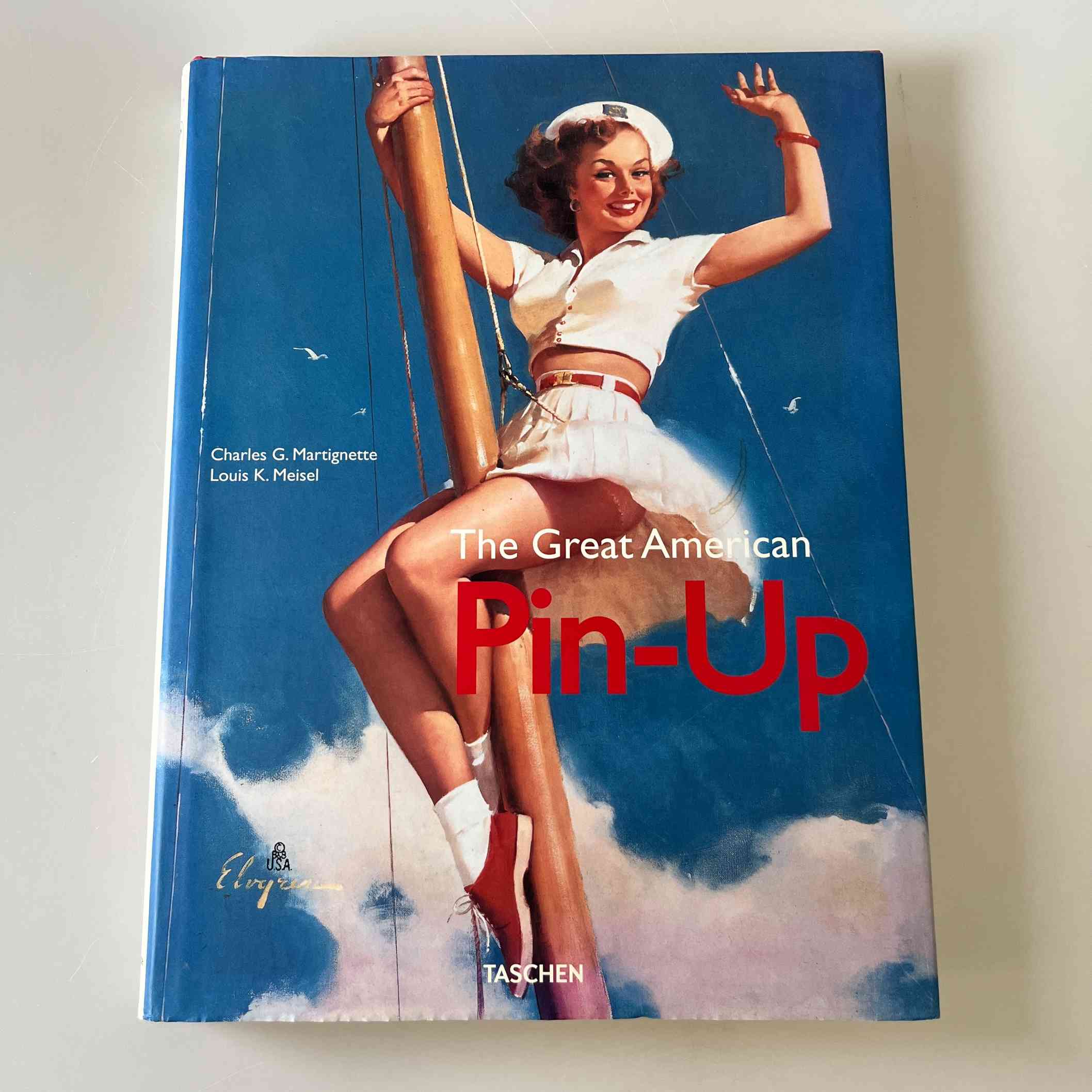 Charles G. Martignette og Louis K. Meisel: The Great American Pin-Up | Køb brugt her - BogGaragen.dk