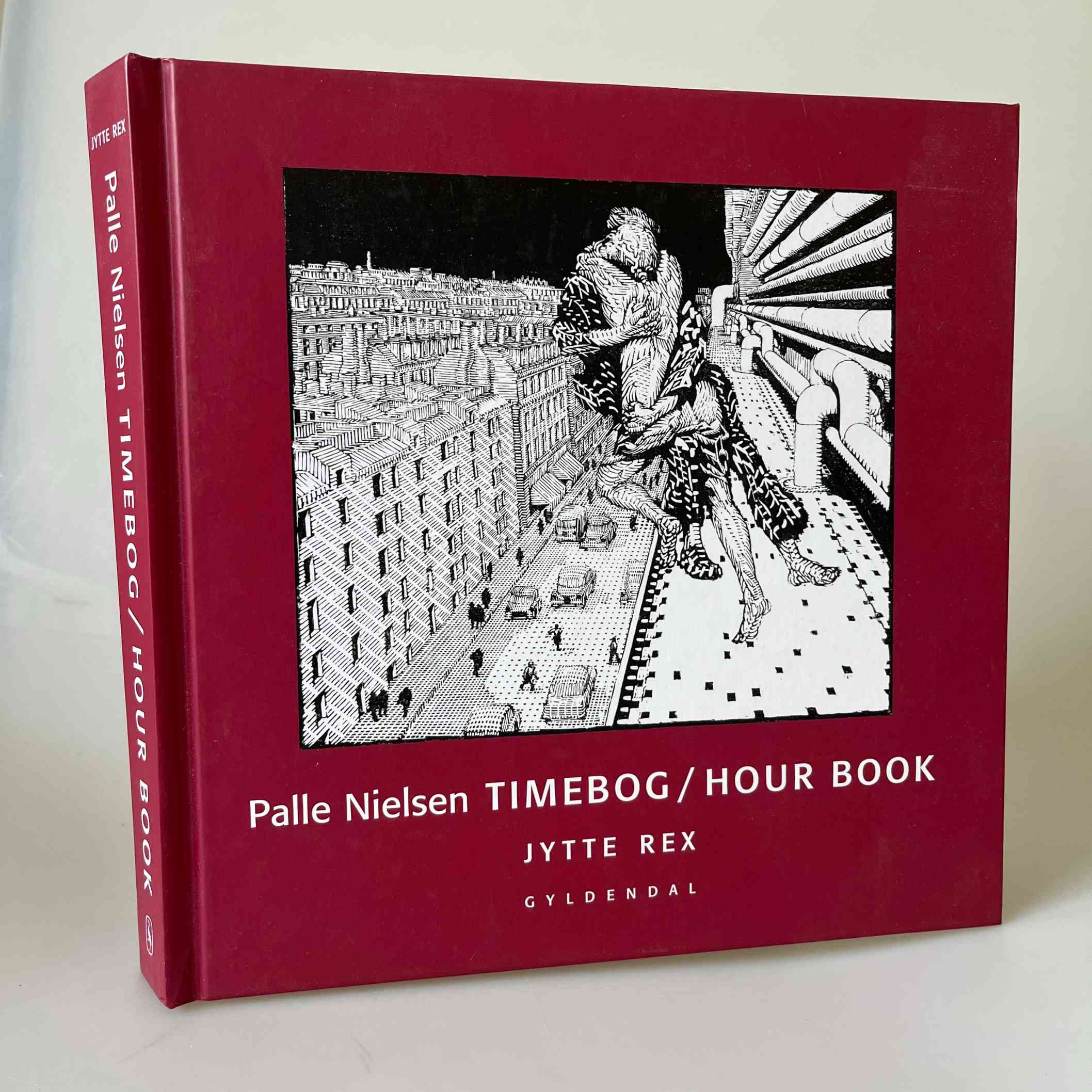 Jytte Rex: Palle Nielsen TIMEBOG/HOUR BOOK | Køb brugt her - BogGaragen.dk