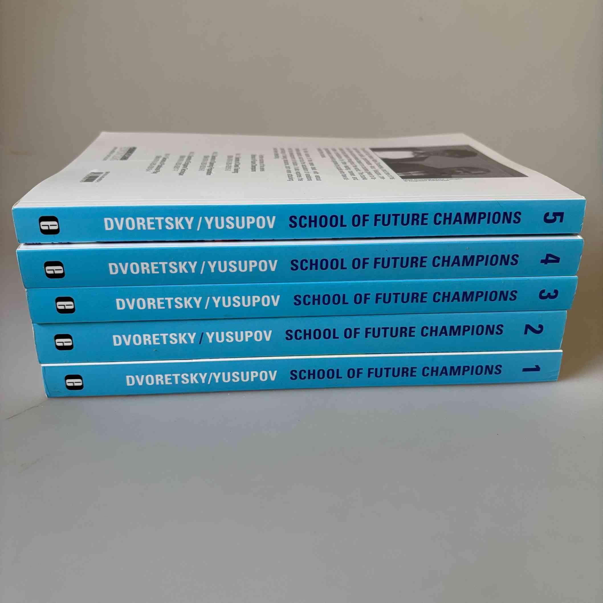 Mark Dvoretsky og Artur Yusupov: School of Future Champions - vol. 1-5 ...