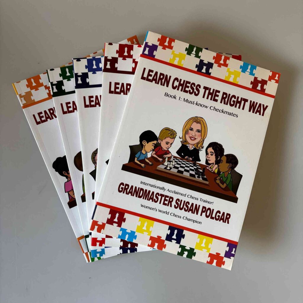 Susan Polgar: Learn Chess the Right Way - vol. 1-5 | Køb brugt her ...