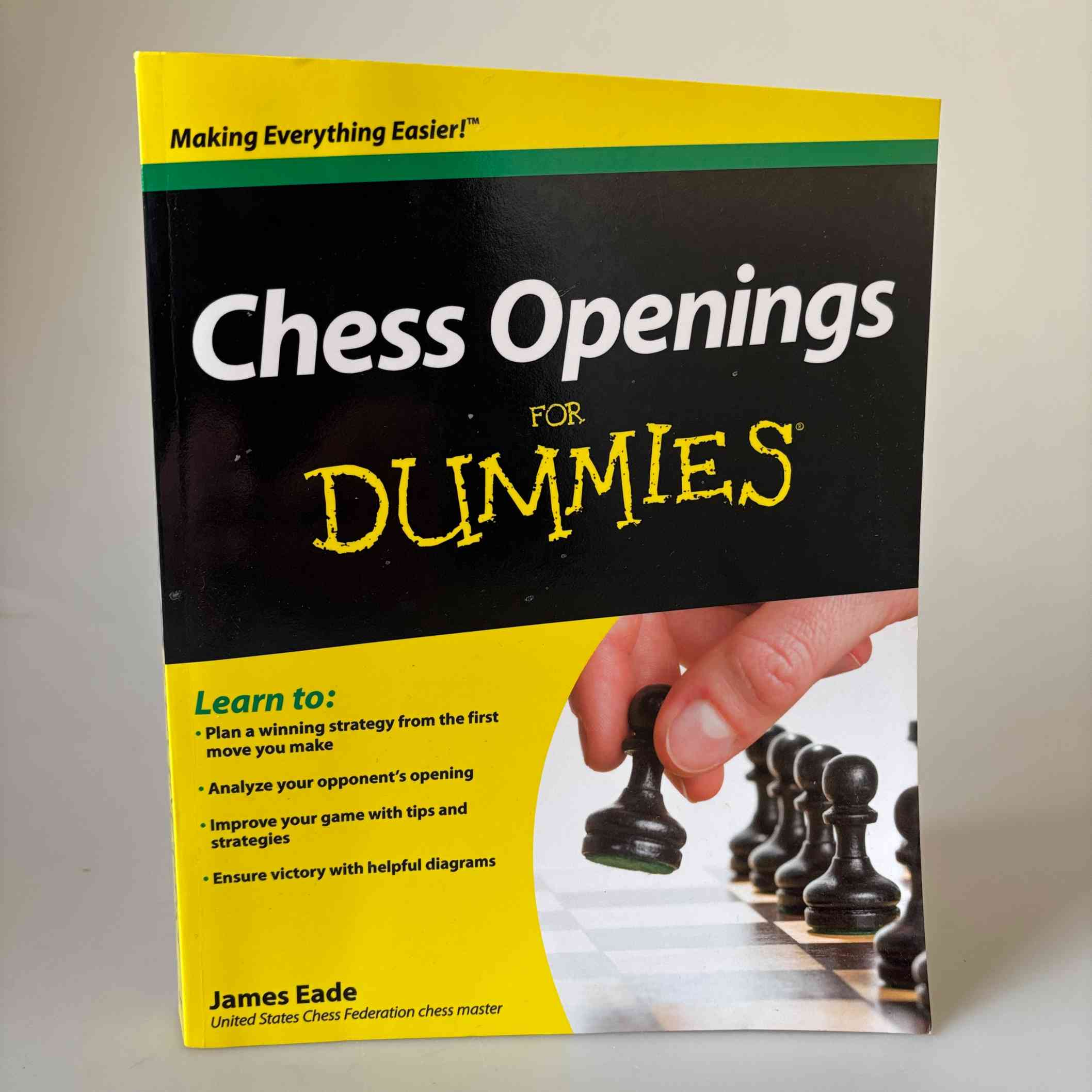 James Eade: Chess Openings For Dummies | Køb brugt her - BogGaragen.dk