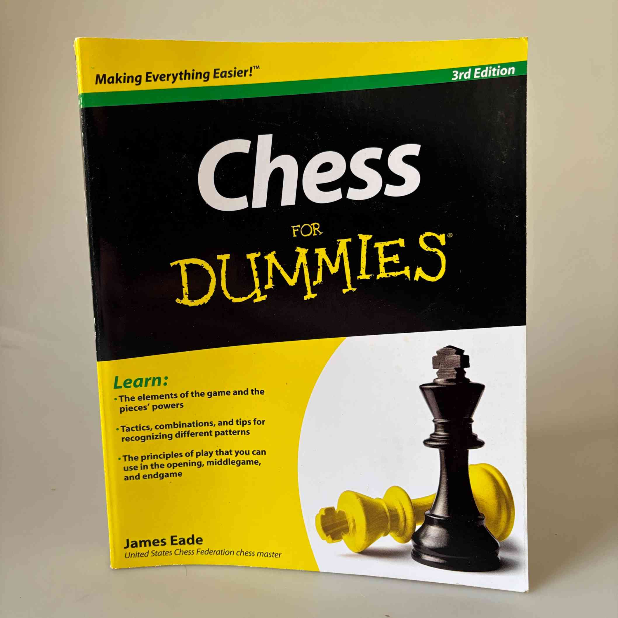 James Eade: Chess For Dummies | Køb brugt her - BogGaragen.dk
