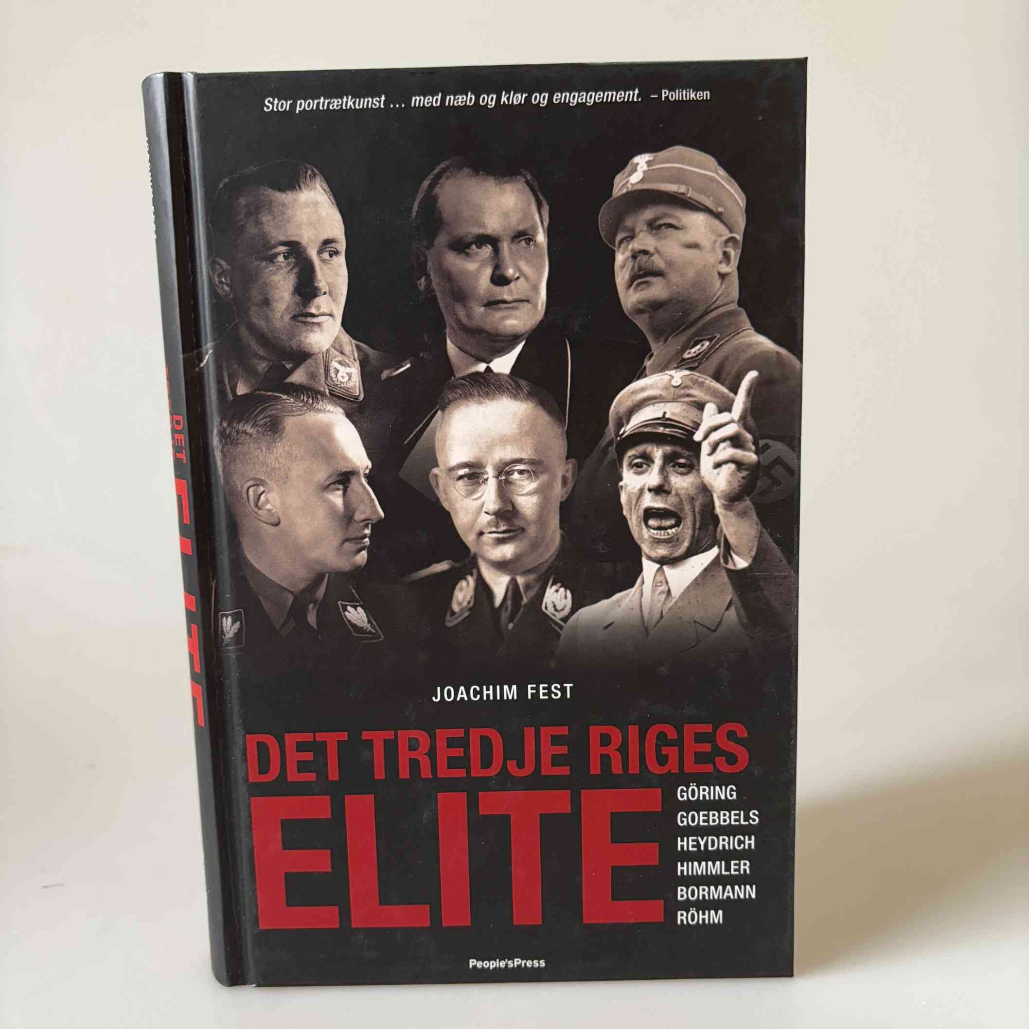 Joachim Fest: Det tredje riges elite | Køb brugt her - BogGaragen.dk