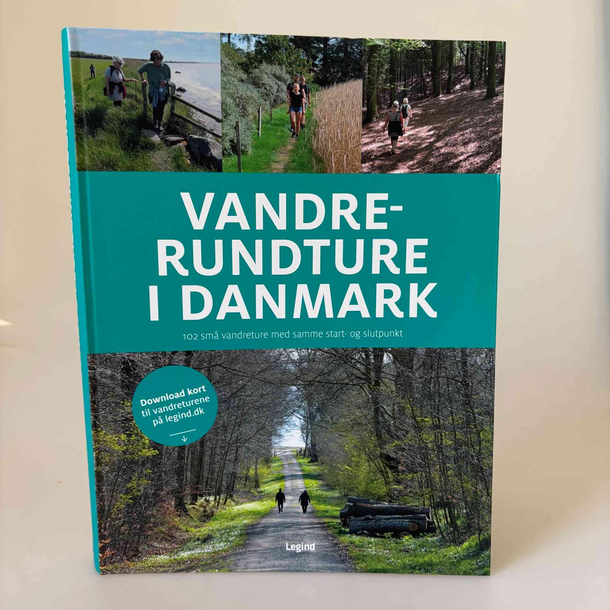 Torben Gang Rasmussen: Vandrerundture i Danmark - 102 små vandreture med samme start- og ...