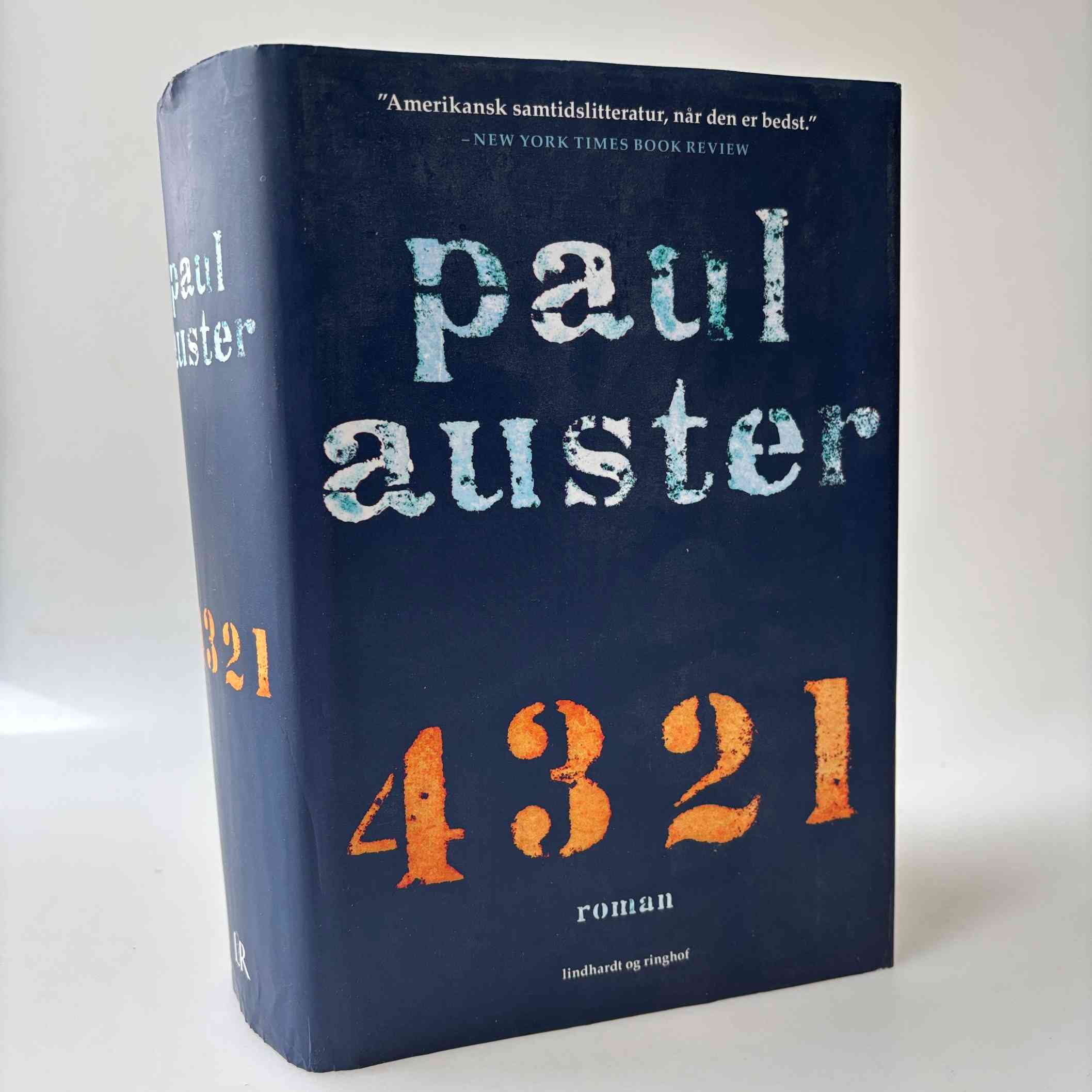 Paul Auster: 4321 - roman (dansk) | Køb brugt her - BogGaragen.dk