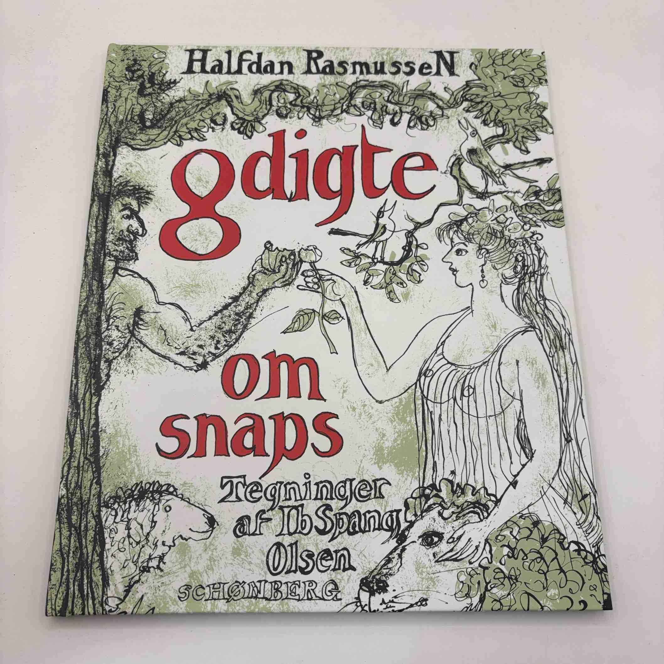 Halfdan Rasmussen: 8 digte om snaps (Ib Spang Olsen) | Køb brugt her ...