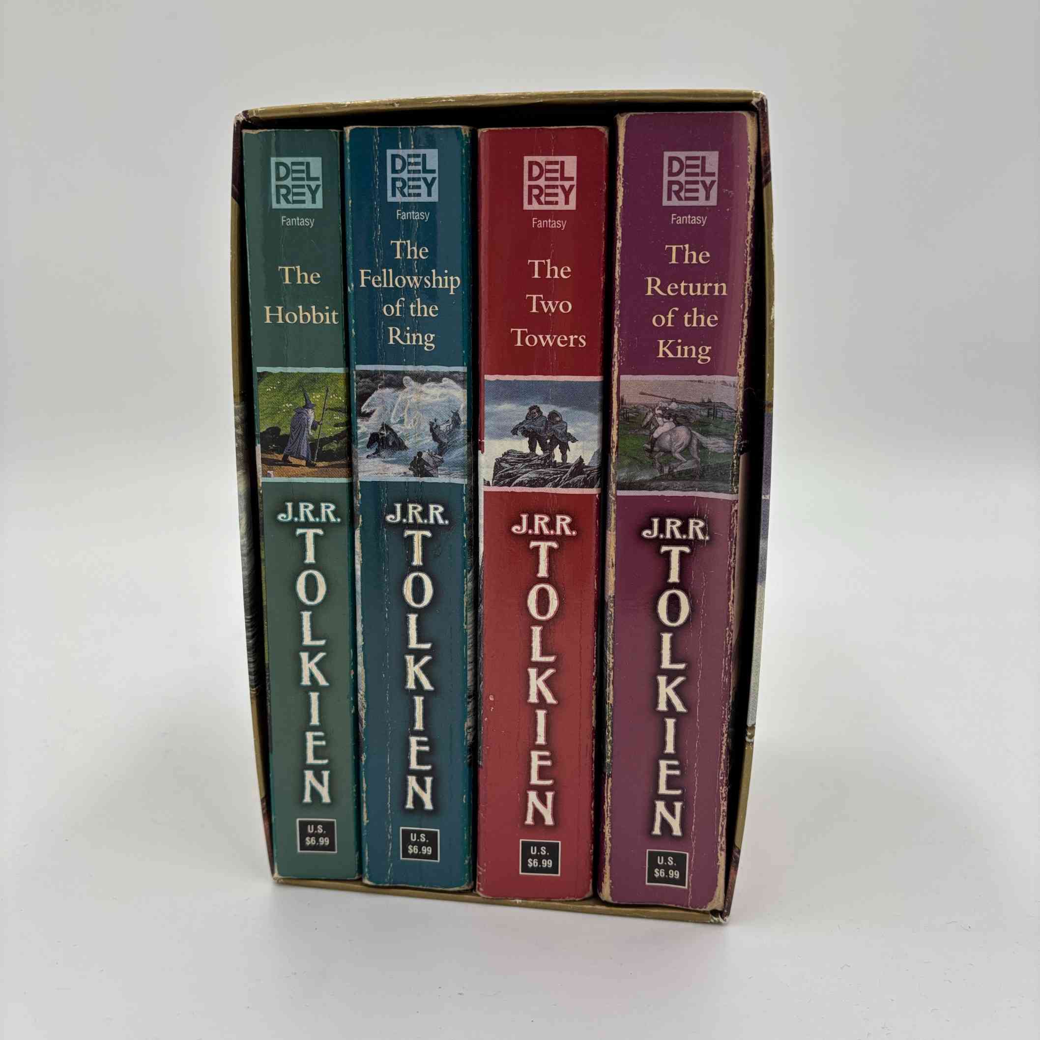 J.R.R. Tolkien: Box-set - Lord of The Rings + The Hobbit | Køb brugt ...