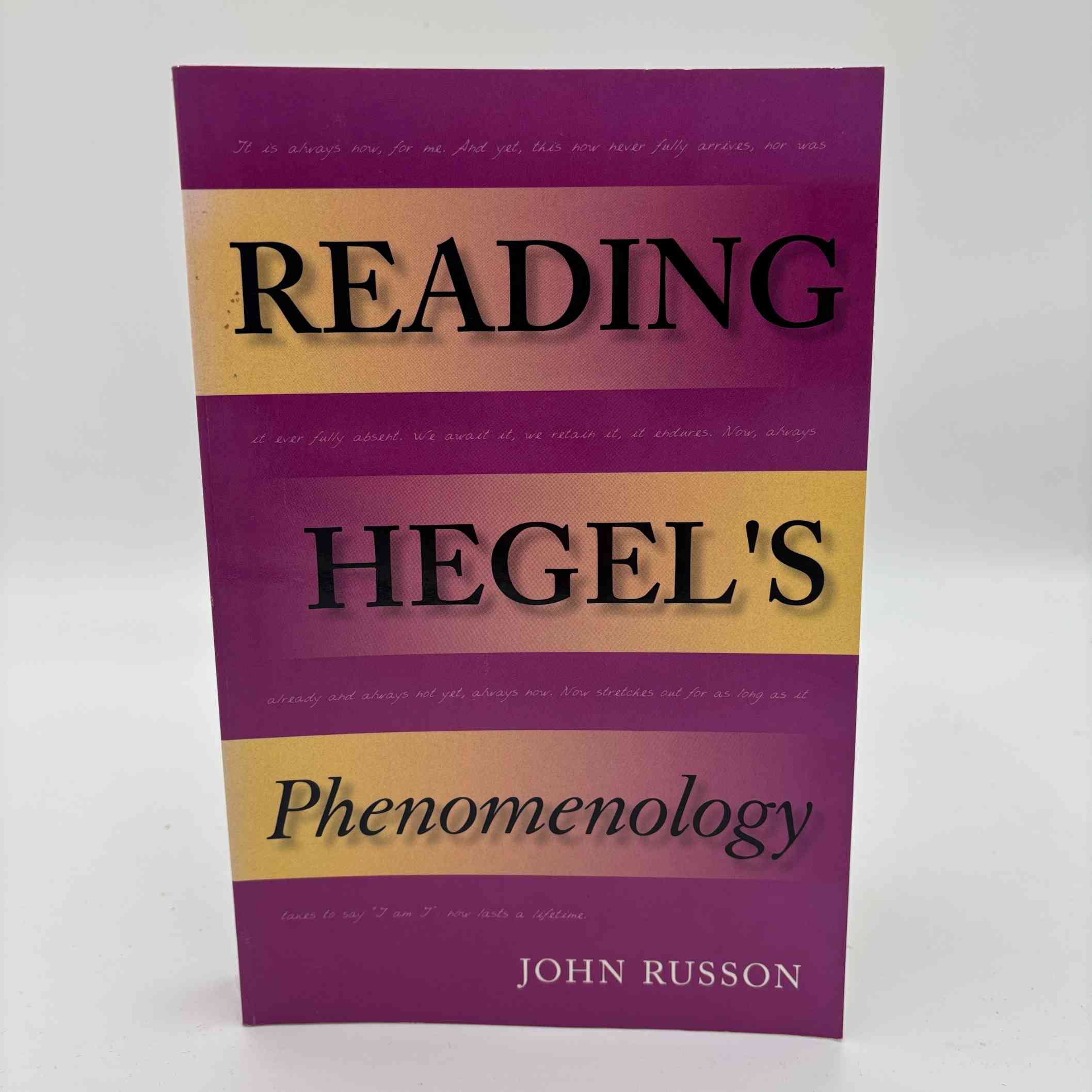 John Russon: Reading Hegel's Phenomenology | Køb brugt her - BogGaragen.dk