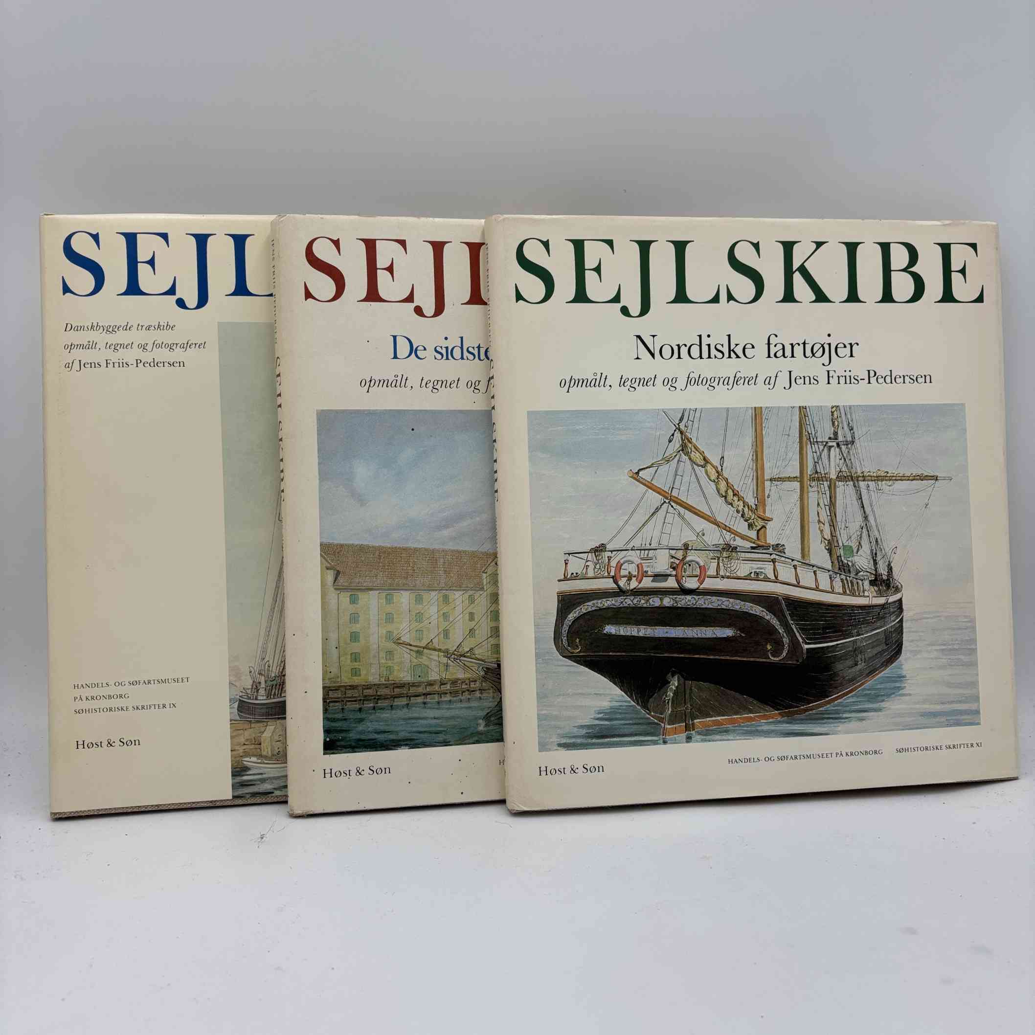 Jens Friis-Pedersen: Sejlskibe 1 -3 | Køb brugt her - BogGaragen.dk