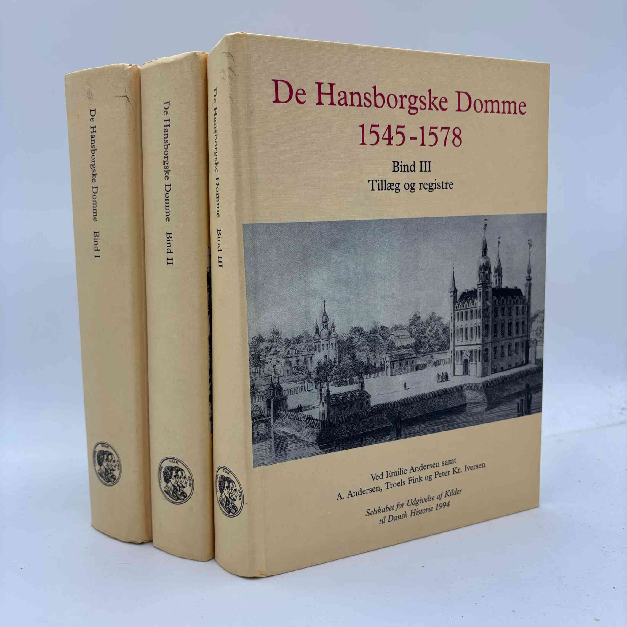 Emilie Andersen og Troels Fink: De Hansborgske Domme 1545-1578. Bind 1 ...