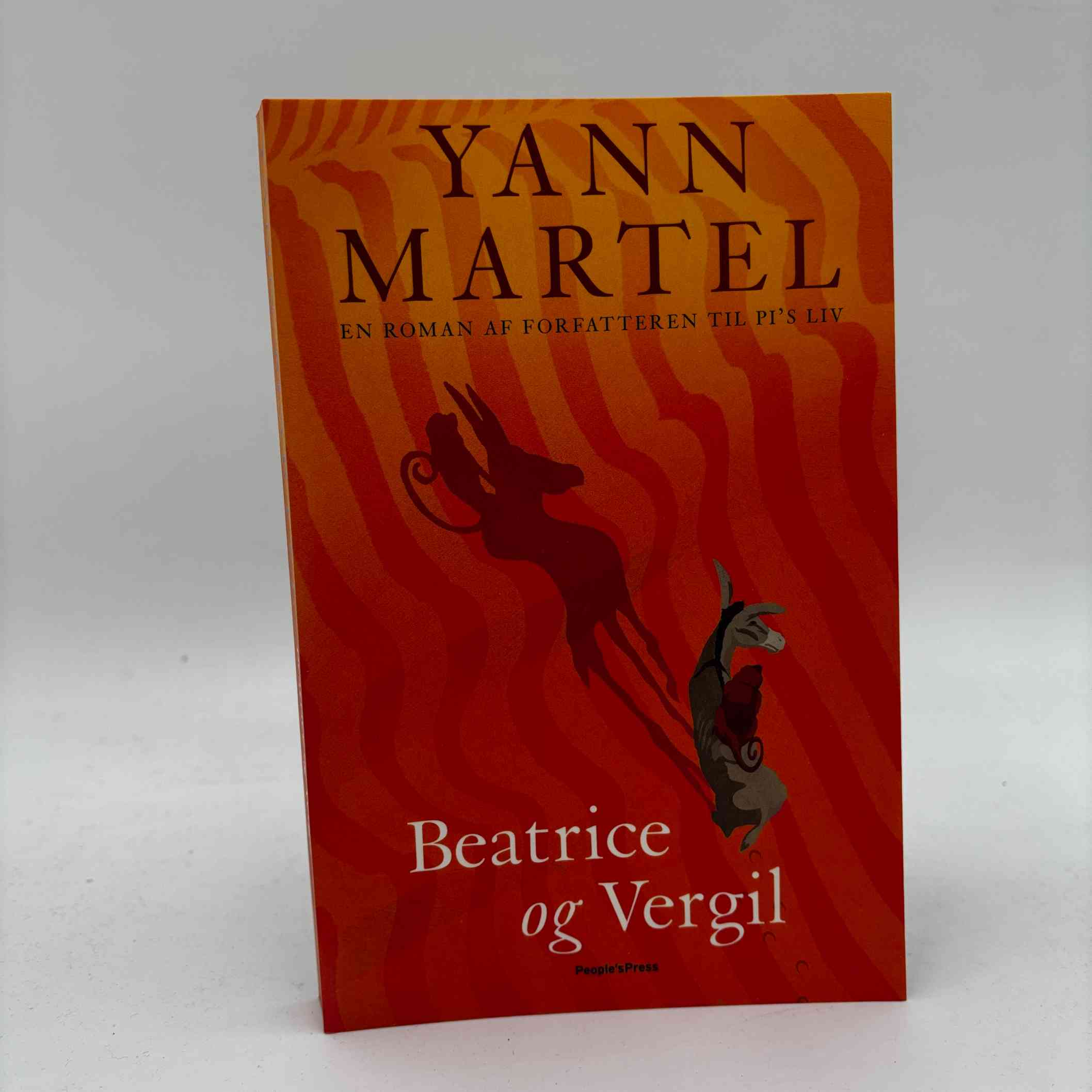 Yann Martel: Beatrice og Vergil - roman | Køb brugt her - BogGaragen.dk