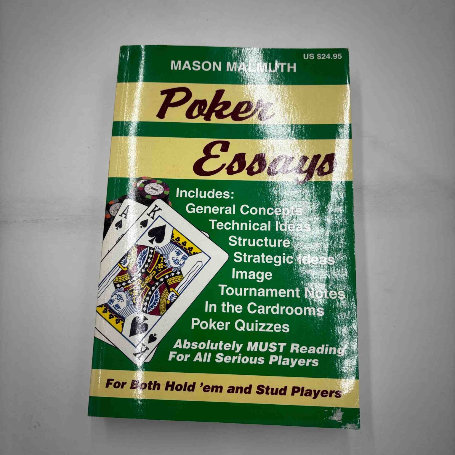 Mason Malmuth: Poker essays | Køb brugt her - BogGaragen.dk